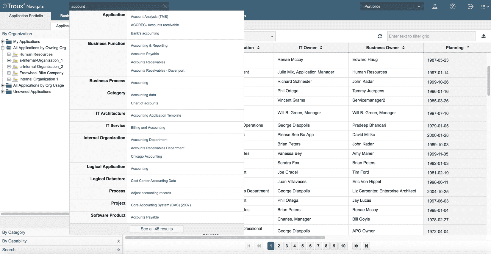 Enterprise Architecture Data Across the Business | Planview